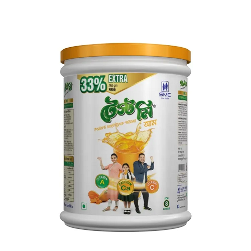 SMC Taste Me Mango Instant Drink Powder 1kg Jar – dhakaiyamart.com
